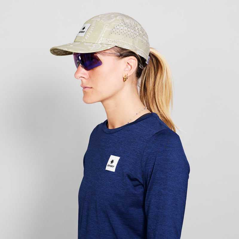 公式 SAYSKY/セイスカイ ランニングキャップ MUACA103c1021 Paisley Combat Cap 103 - Beige ...